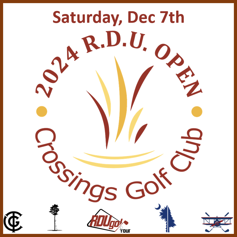 Event Logo w. comm logos | A Guide to Golf in Central NC